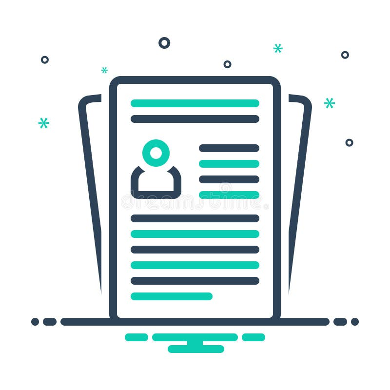 Resumesummary Stock Illustrations – 4 Resumesummary Stock Illustrations ...