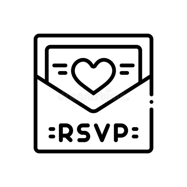 Rsvp Icon Stock Illustrations – 868 Rsvp Icon Stock Illustrations ...