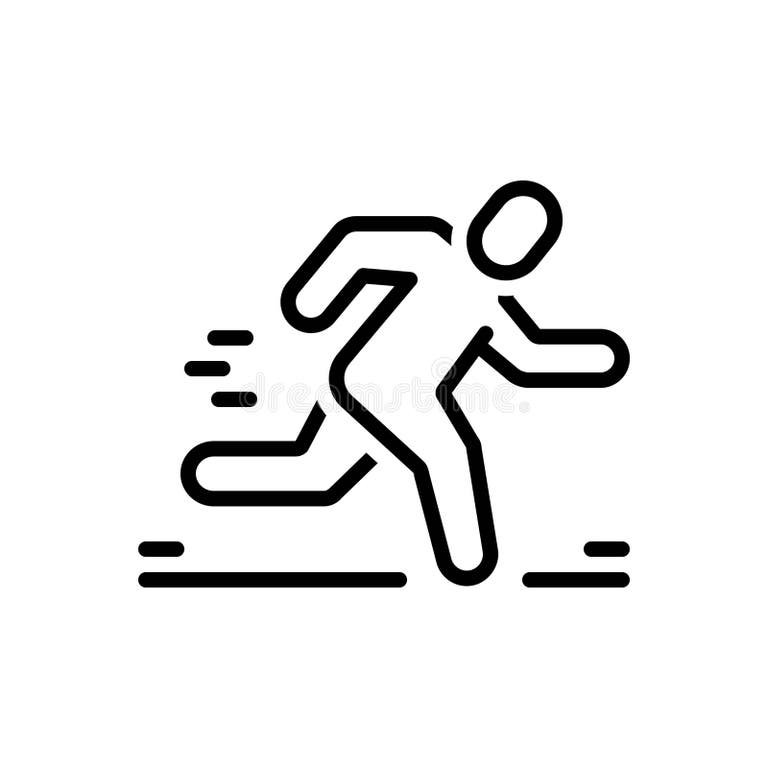 Athlete Run Icon Stock Illustrations – 27,227 Athlete Run Icon Stock ...