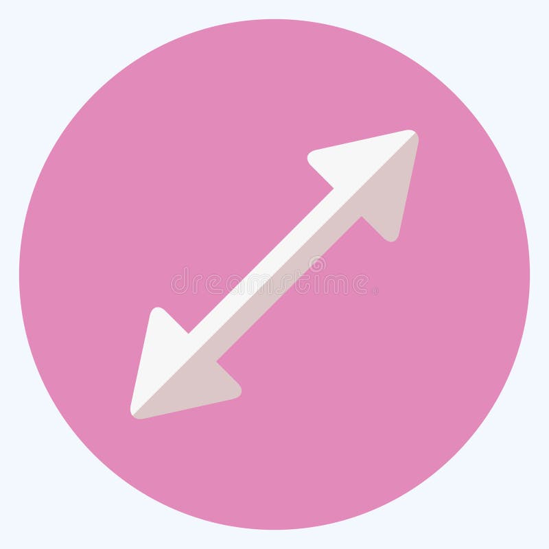 Icon Scale Right - Flat Style,Simple Illustration,Editable Stroke Stock ...