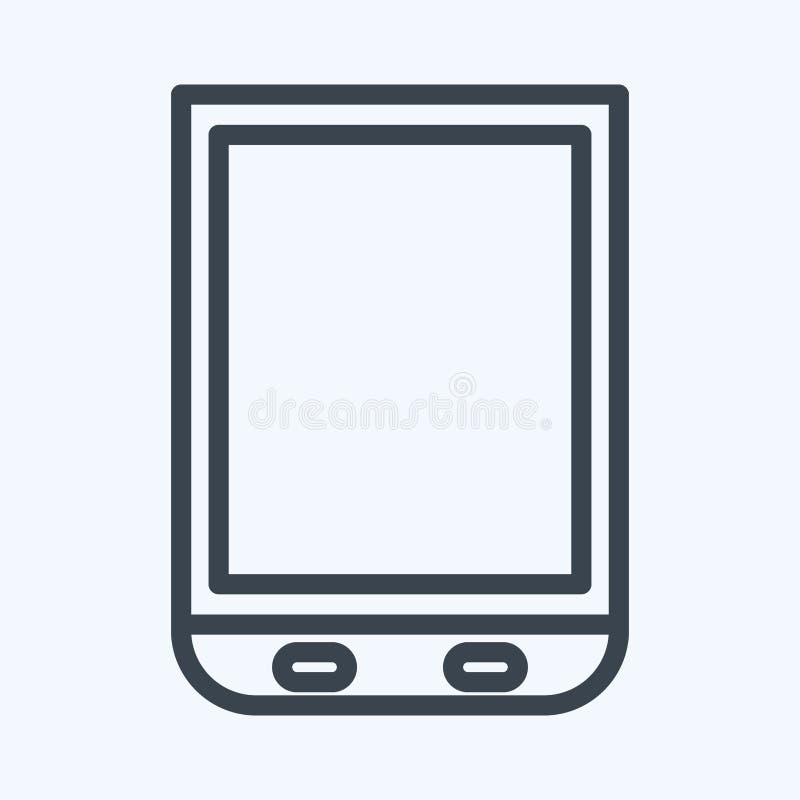 Icon Scanner. Suitable for Computer Components Symbol. Line Style ...