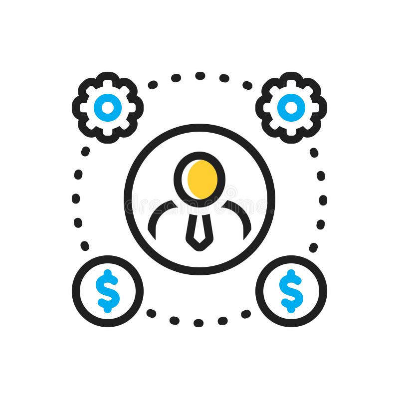 Multi Color Icon for Scheme, Plan and Tactics Stock Illustration ...