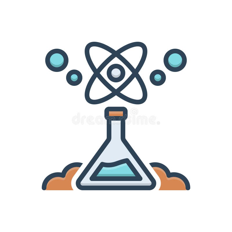 Color Illustration Icon for Science, Branch and of Knowledge Stock ...