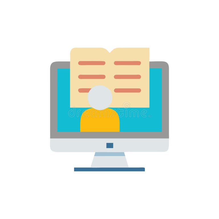 Icon of Screen Reader for Inclusive Design Stock Photo - Illustration ...