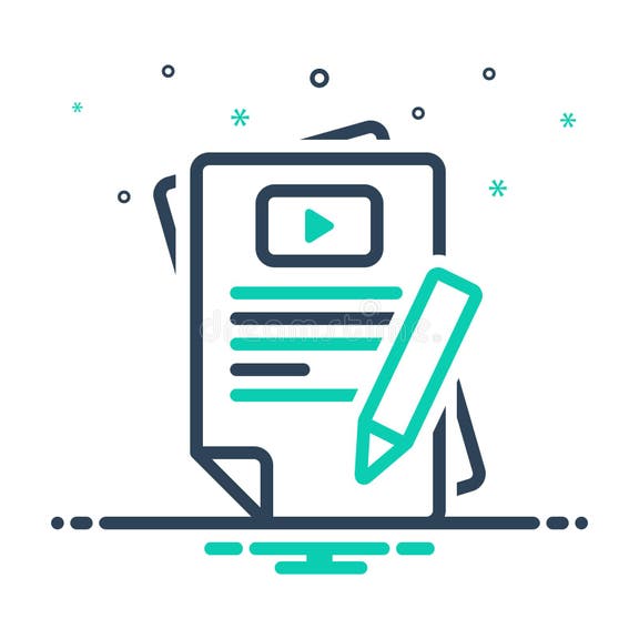 Scriptswriting Stock Illustrations – 4 Scriptswriting Stock ...