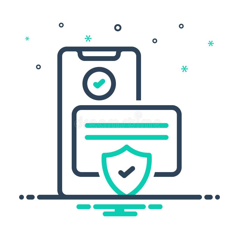 Mix Icon for Secure Payment, Secure and Pay Stock Vector - Illustration ...