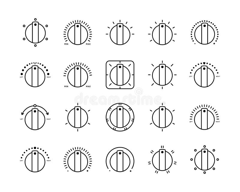 Selector Switch Stock Illustrations – 645 Selector Switch Stock ...