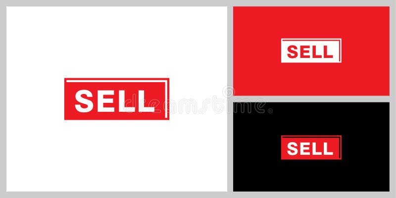 Icon Sell Logo Vector Design Template Stock Vector - Illustration of ...