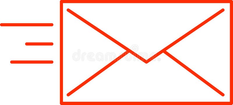 Icon - Senting/Incoming Mail - Vector Stock Vector - Illustration of ...