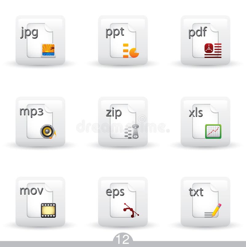 Web Post it Icons..series No.19 Stock Vector - Illustration of post ...