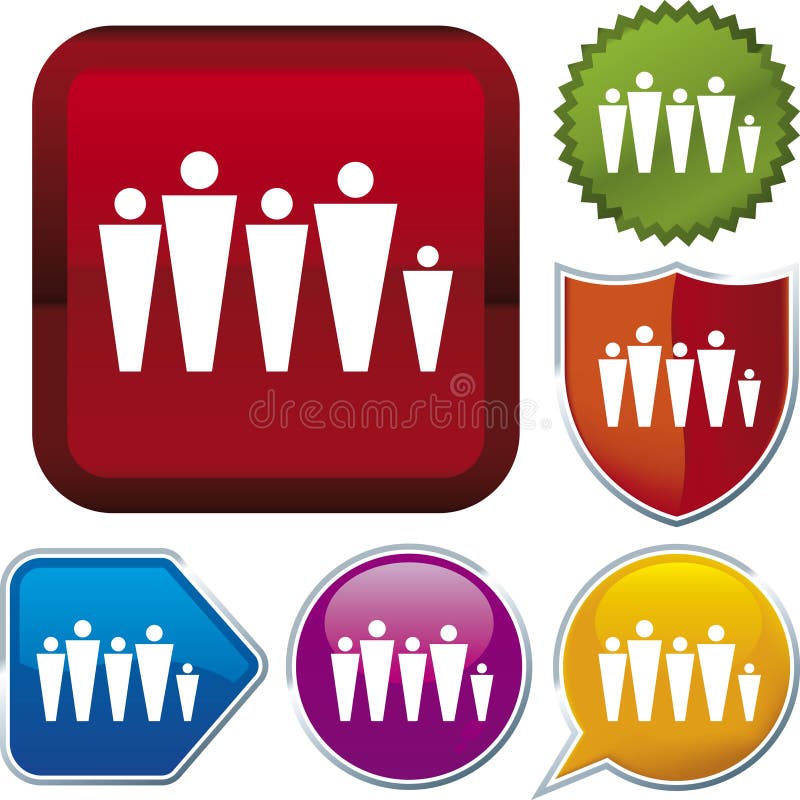 Icon Series: Family (vector) Stock Vector - Illustration of vector ...