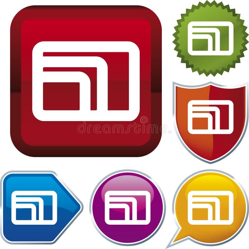 Icon series: format stock vector. Illustration of format - 4375157