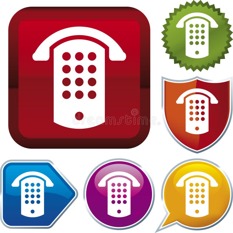 Public Phone Hand Draw Sketch Vector. Stock Vector - Illustration of ...