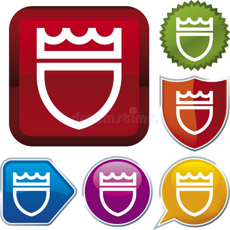 Yellow Shield Icon Stock Illustrations – 22,642 Yellow Shield Icon ...