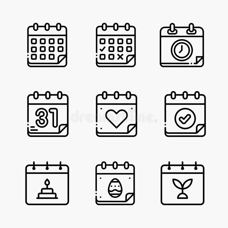 Special Days Calendar Stock Illustrations – 2,796 Special Days Calendar ...