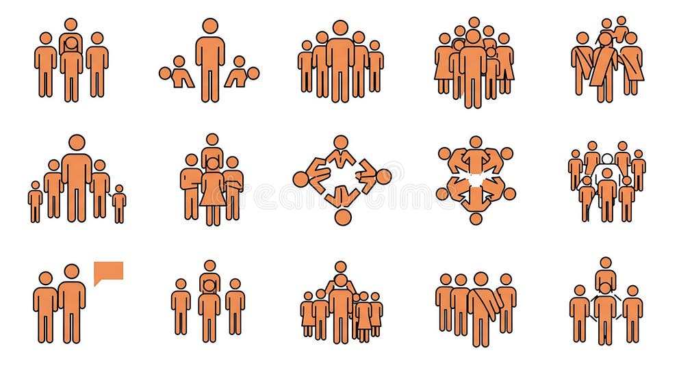 Group Activities Icon Stock Illustrations – 2,133 Group Activities Icon ...
