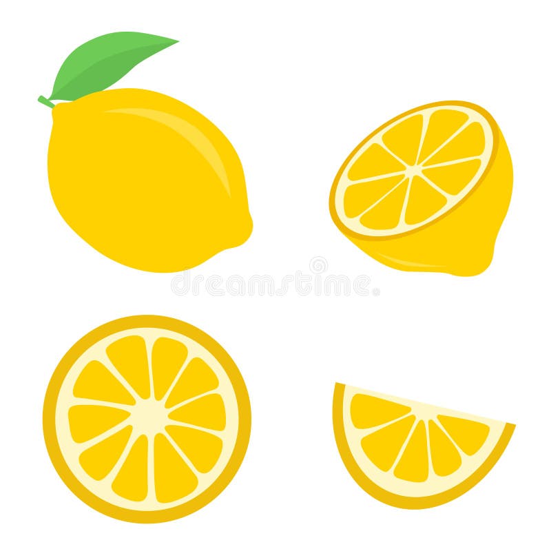 Yellow Lemon Clip Art At Clkercom Vector Clip Art