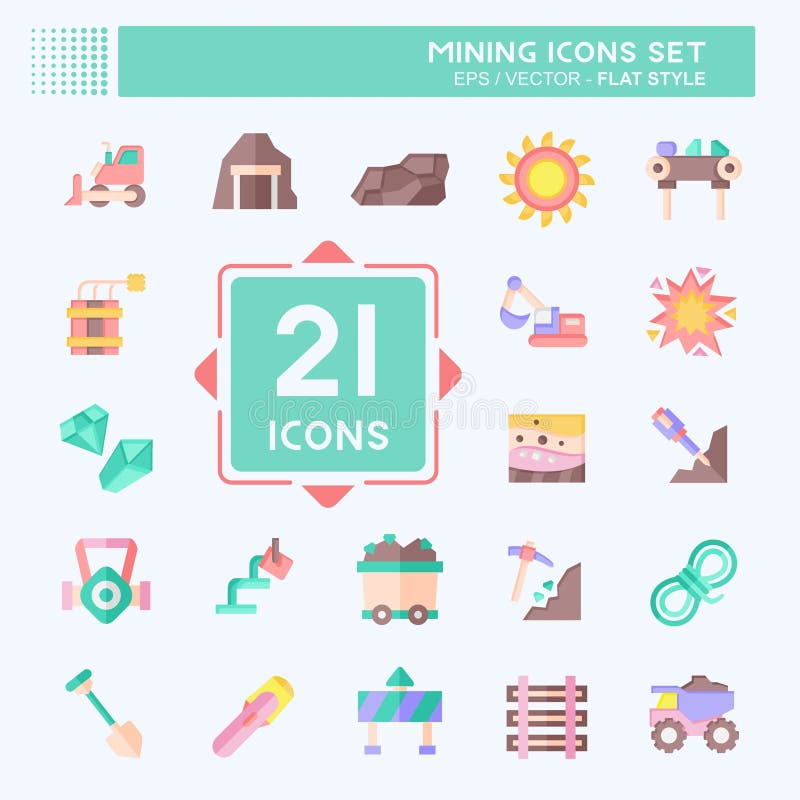 Icon Mining Industry Editable Stock Illustrations – 824 Icon Mining ...