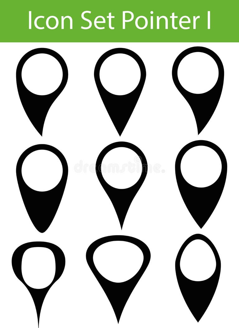 Card Pointer Pictogram Stock Illustrations – 5,244 Card Pointer ...