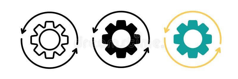 Icon Setting Parameters, Setting the Work Gear with Arrow, Fully ...