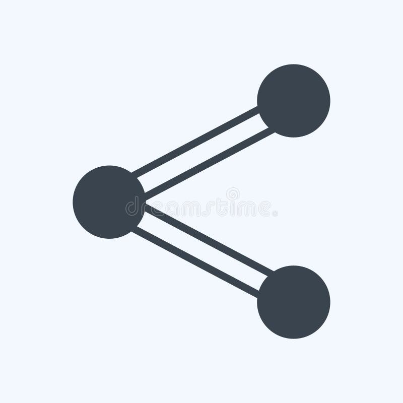 Icon Sharing. Suitable for Web Interface Symbol. Glyph Style. Simple ...