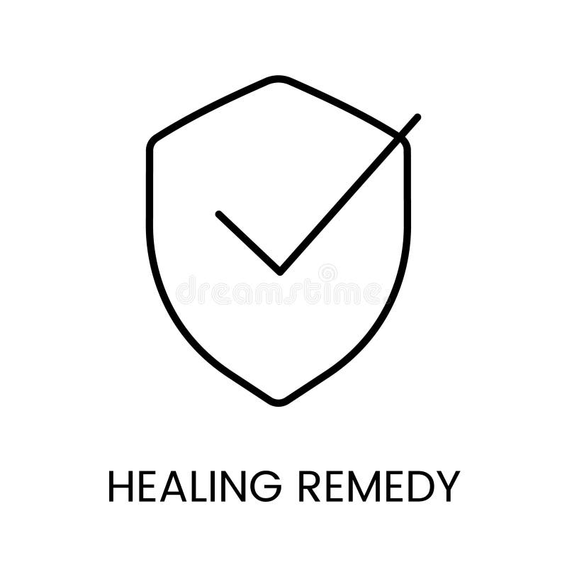 An Icon of a Shield with a Checkmark in Vector, Representing Safety and ...