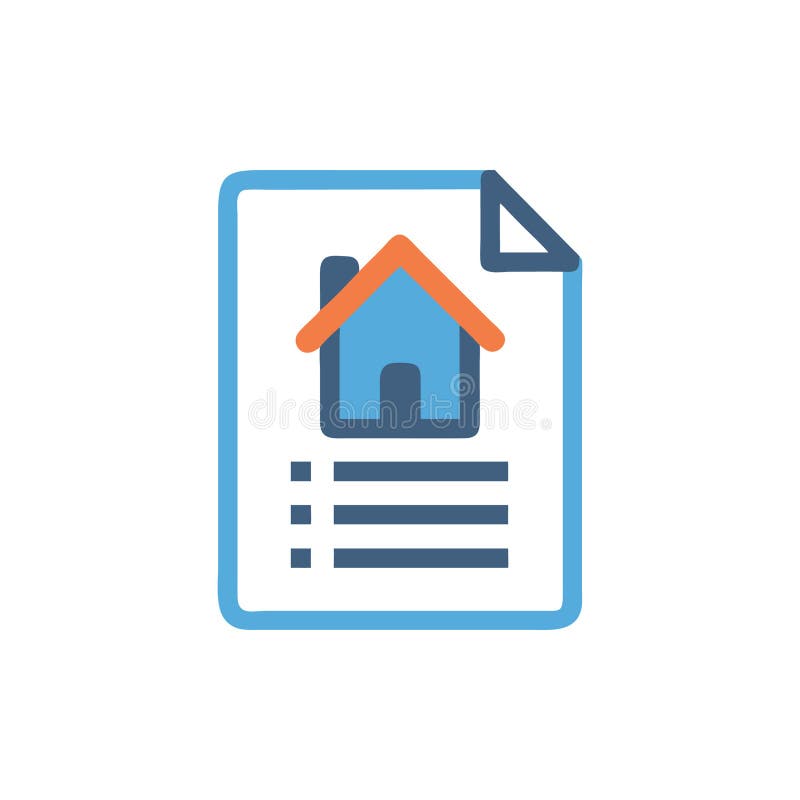 Housing Policy Framework Icon for Implementation Stock Illustration ...