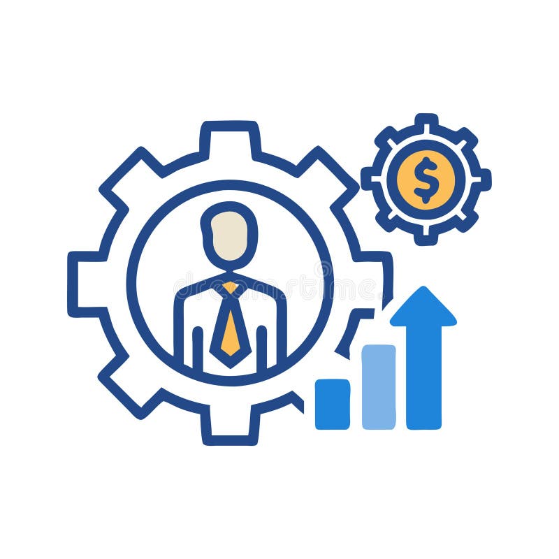 Key Business Development Icon Stock Vector - Illustration of insights ...