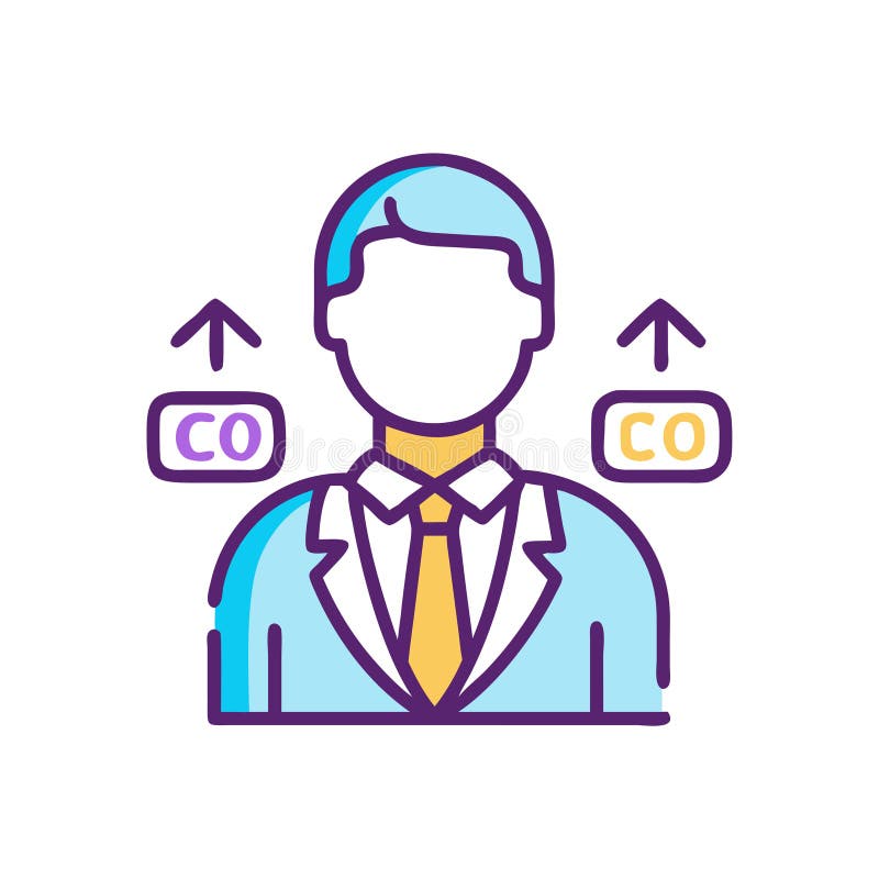 Key CEO Icon stock vector. Illustration of strategy - 352797137