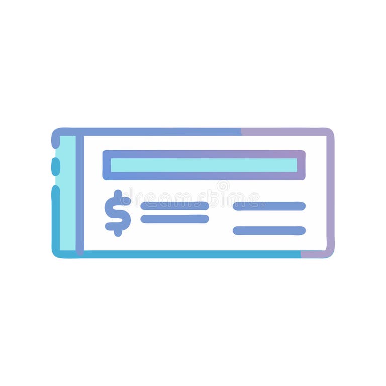 Key Checkbook Icon stock vector. Illustration of insights - 352797159