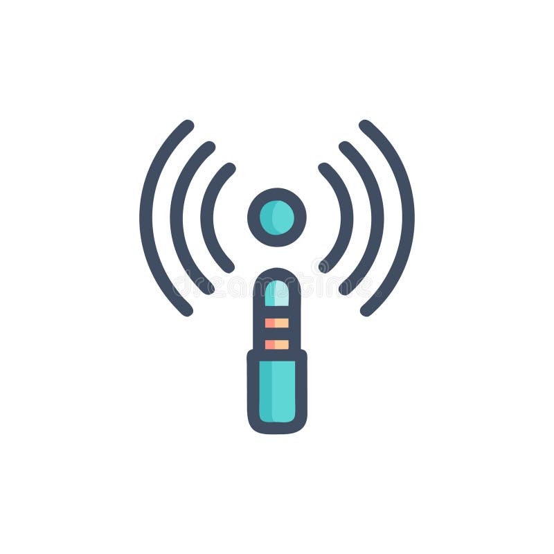 Proximity Sensor Icon for Automation Stock Illustration - Illustration ...