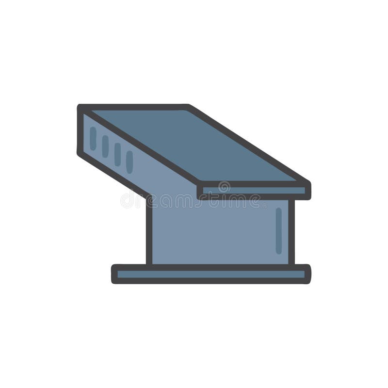 Steel Beam Icon for Architectural Design Stock Image - Illustration of ...