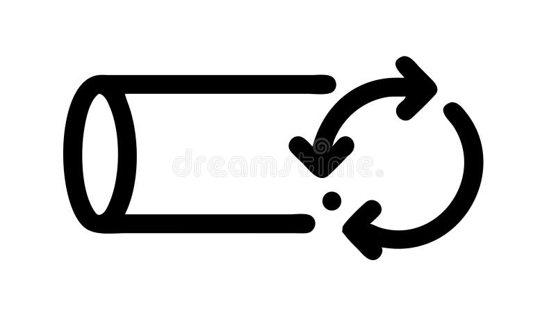 Recycling Process Icon Stock Illustrations – 3,806 Recycling Process ...