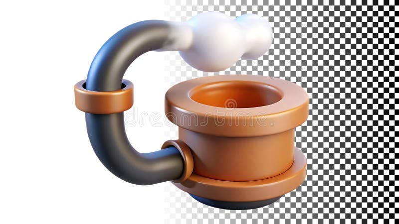 Pipe Fitting Steam Cloud Abstract Plumbing Flow Process System Png ...