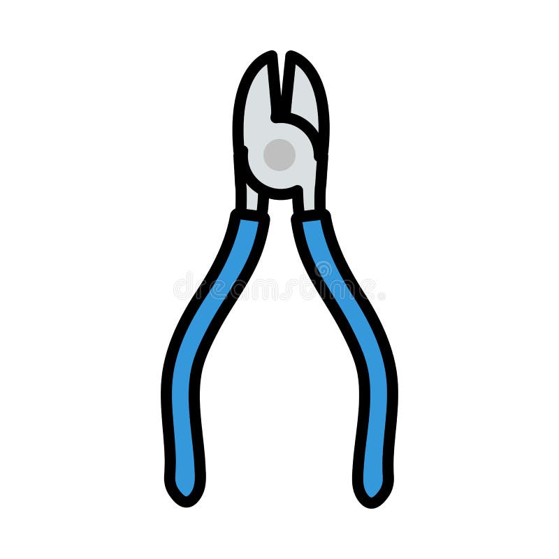 Icon of Side Cutters stock vector. Illustration of handle - 251361420