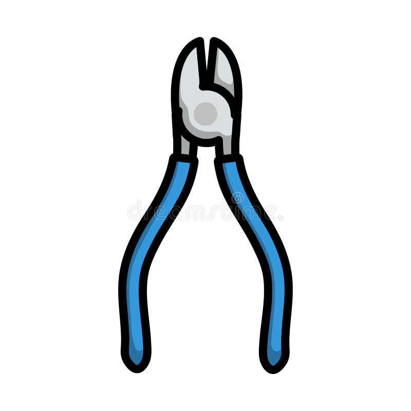 Icon of Side Cutters stock vector. Illustration of handle - 251361420
