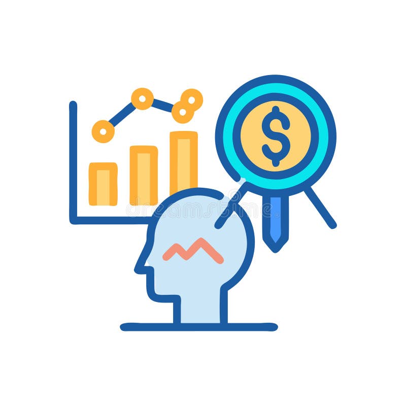 Market Intelligence Icon for Competitive Analysis Stock Vector ...