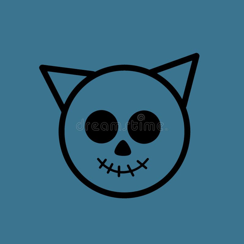 Blue spooky house 03 stock vector. Illustration of halloween - 34548475