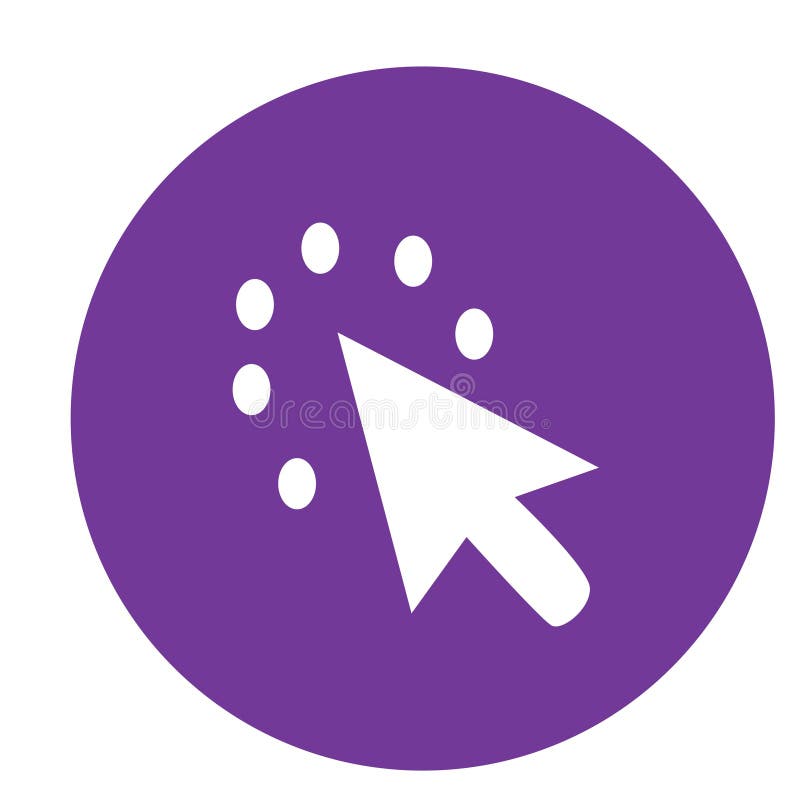 The Icon of a Simple Cursor Stock Vector - Illustration of simple ...