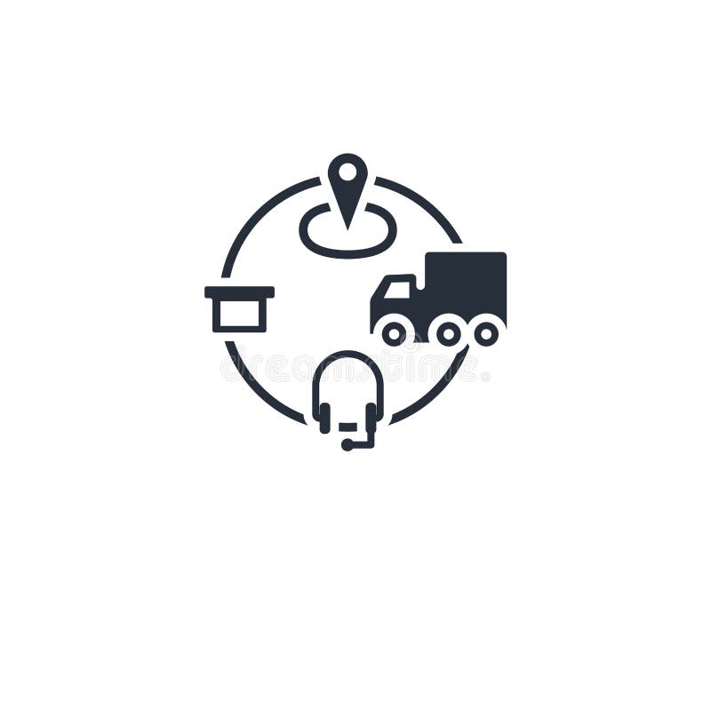 Supply Chain Outline Icon. Simple Linear Element Illustration. Isolated ... Supply Chain Outline Icon. Simple Linear Element Illustration. Isolated ...