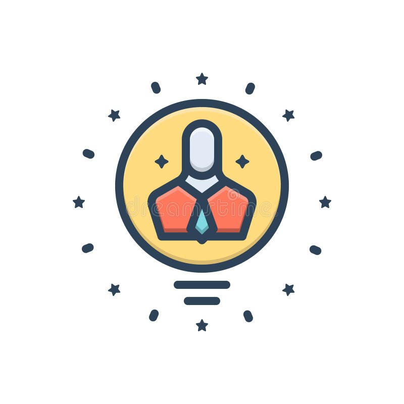 Color Illustration Icon for Skill, Ability and Staff Stock Vector ...