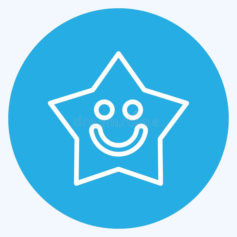 Icon Sleeping Light. Suitable for Kids Symbol. Blue Eyes Style. Simple ...