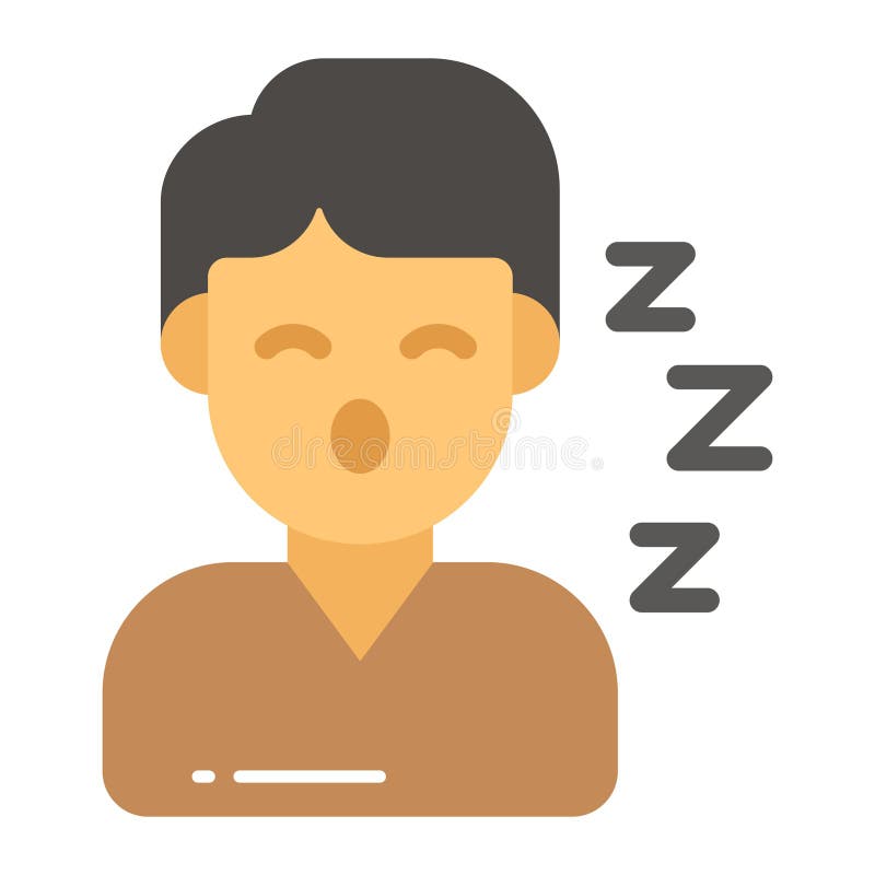An Icon of Sleeping Men Vector Design Stock Vector - Illustration of ...