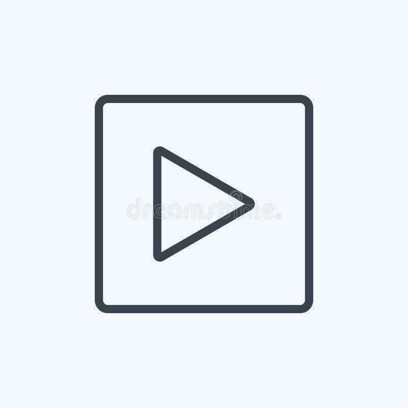 Icon Slideshow. Suitable for Photo Editing Symbol. Line Style. Simple ...