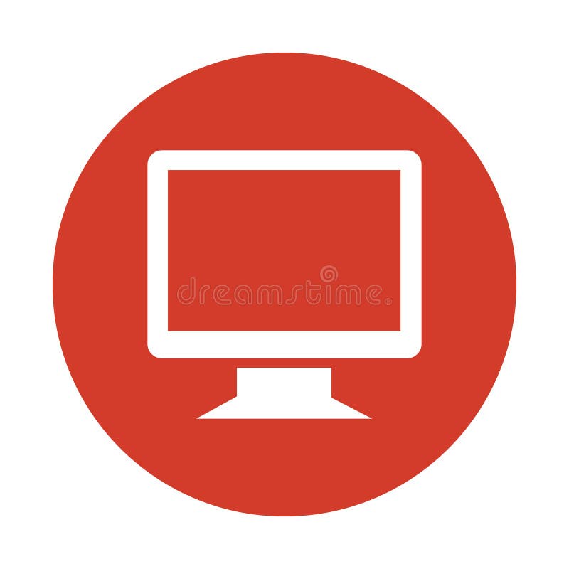 Icon Slim Design Vector Illustration TV Concept Stock Vector ...