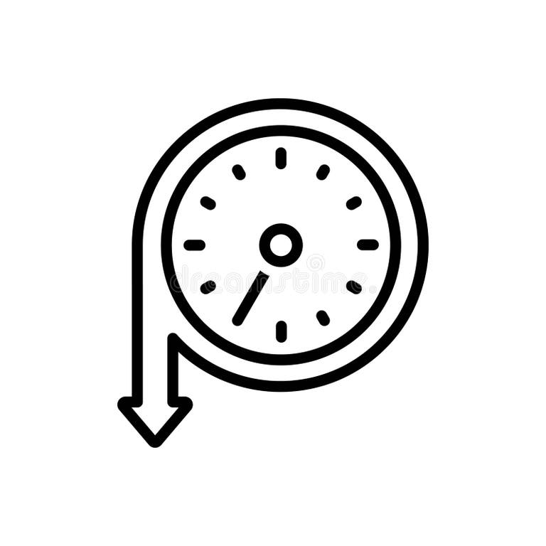 Slow Down Icon Stock Illustrations – 951 Slow Down Icon Stock ...