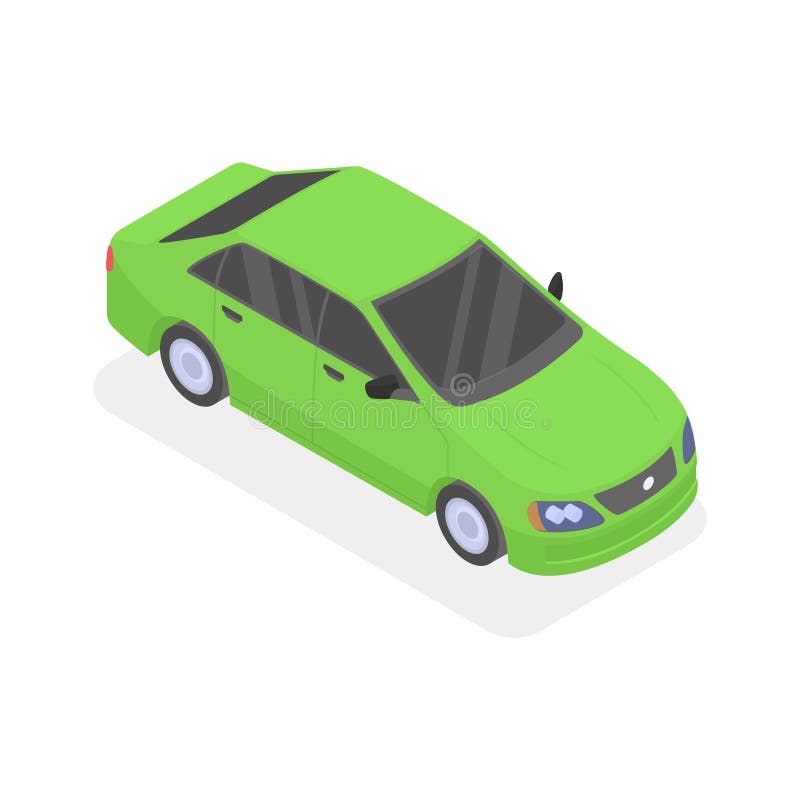 Icon of a Smart Car Integrated with IoT Technology Stock Vector ...