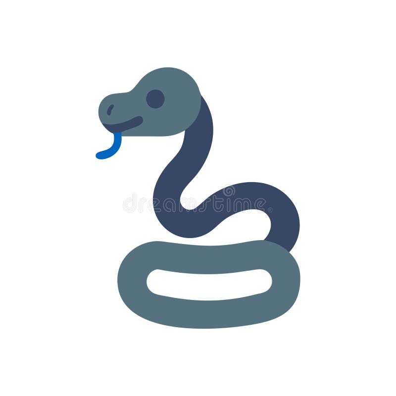 Icon for Snakes in Wildlife Stock Vector - Illustration of snake ...