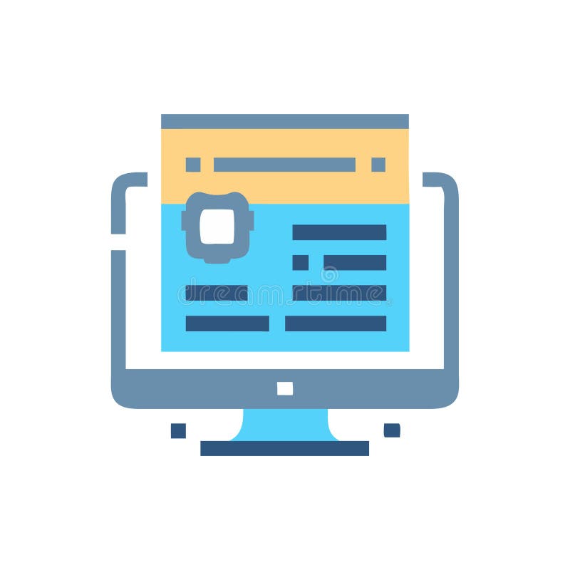 Icon for Software Development Applications Stock Photo - Illustration ...