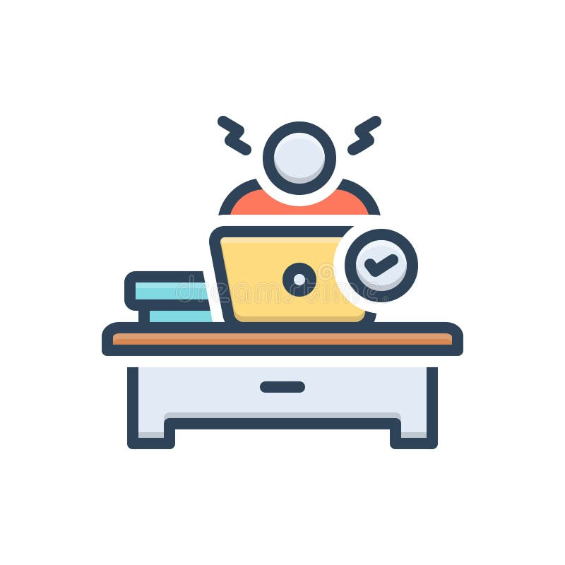 Color Illustration Icon for Somehow, by Some and Means Stock Vector ...